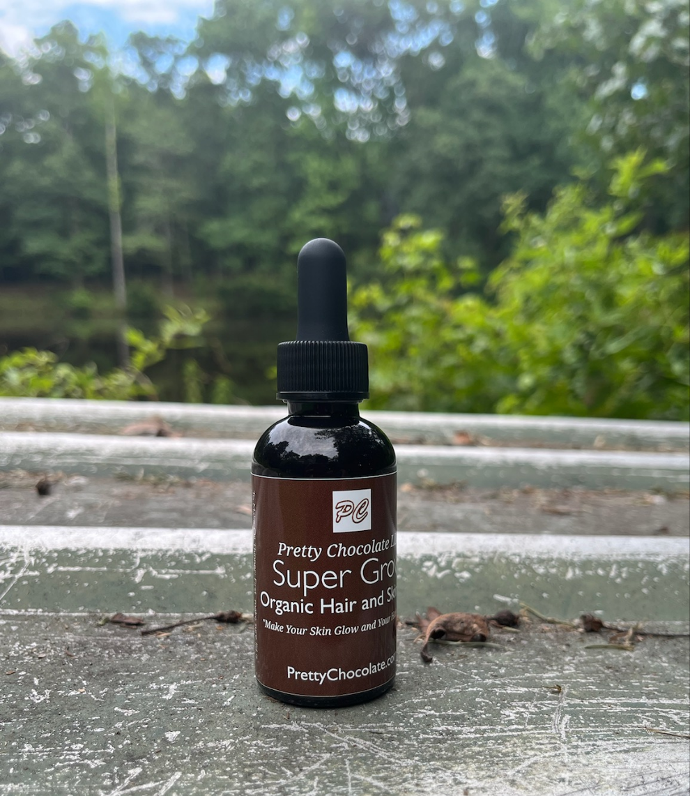 Super Grow" 2oz Hair & Skin Oil (1 Bottle) – Pretty Chocolate