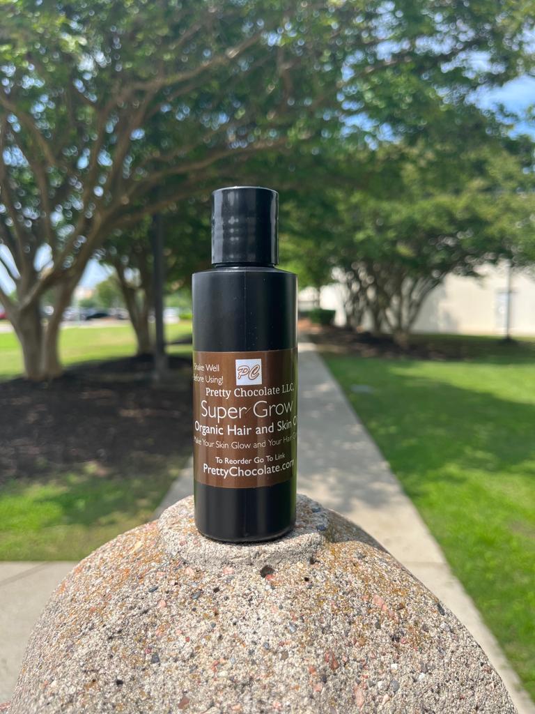 "Super Grow" 4oz Hair & Skin Oil – Pretty Chocolate
